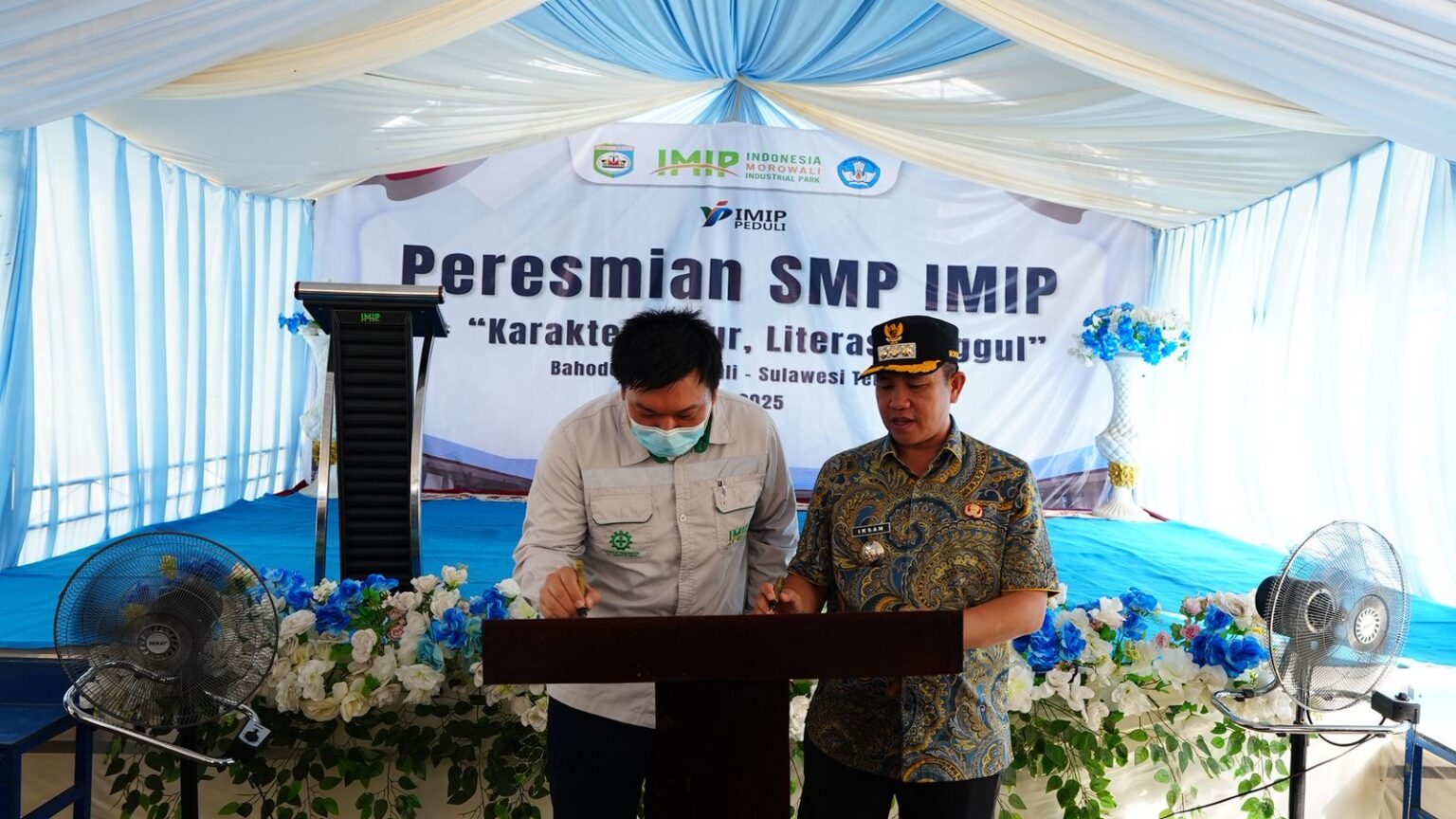 IMIP Buka Gerbang Masa Depan, Siap jadi Contoh Hilirisasi Pendidikan - PT Indonesia Morowali ...